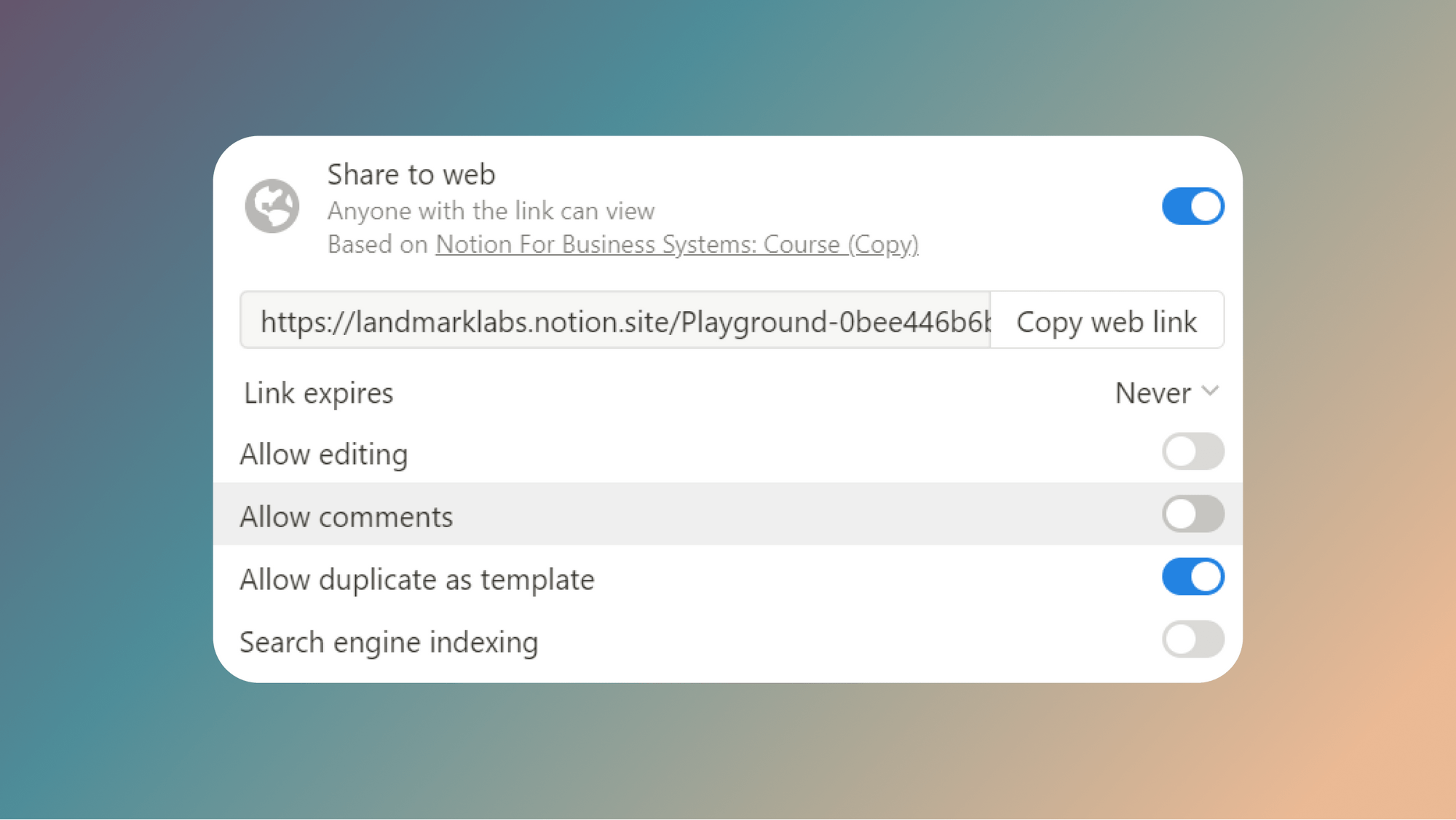 Notion Share To Web Options (2023): Quick Tutorial